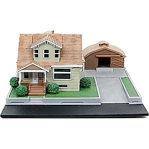 Jada Toys Fast & Furious Nano Hollywood Rides Dom Toretto's House Display Diorama with Two 1.65" Die-cast Cars, Toys for Kids and Adults (33668)