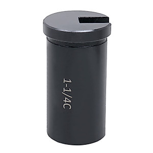 Accusize Industrial Tools - No.10 HSS Keyway Broach Set, 18 Pcs with Precision Ground Teeth, Includes 4 Broaches & 9 Bushings, 5100-0010