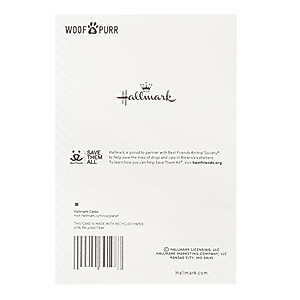 Hallmark Birthday Greeting Card from the Dog (Happy Barkday)