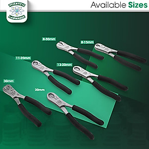 Dual Action Decapper Pliers for Decapping Crimped Vials and Bottles Scientific Labwares (13mm and 20mm)