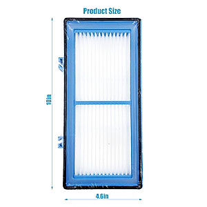 Xcivi Replacement HAPF30AT HEPA Air Filter and Activated Carbon Pre Filter for Holmes AER1 Air Purifier (2 Heap + 4 pre-filter)