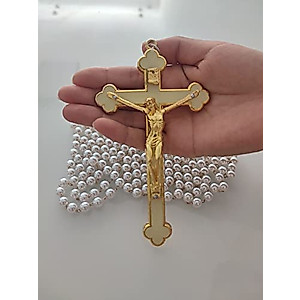 Catholic Wedding Lasso Rosary with Jesus Christ and Virgen Wedding Lasso Catholic Set Lasso for Wedding Ceremony Lazos para bodas de iglesia para novios Lazo para Boda