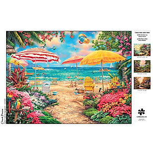 Buffalo Games - Chuck Pinson - Perfect Day at The Beach - 1000 Piece Jigsaw Puzzle