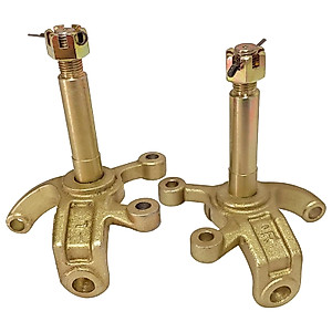 CWTD 17mm Left & Right Front Wheel Steering Knuckle Spindle for 70cc110cc 125cc ATV Quad Wheel Hub Go Kart ATV Quad Buggy