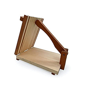 Zelvox Wooden Tortilla Multi-Press,"12 Inch", Series 2,Corn Tortilla Press for Homemade,Roti, Burritos,Taco, Empanadas, tostones, hallacas and More, perfect for Your Home and Business