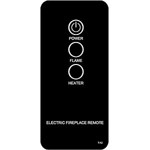 Replacement for Twin Star Duraflame Electric Fireplace Stove Heater Infrared Remote Control 23EF020GRA 28EF020GRA 33EF020GRA
