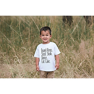 7 ate 9 Apparel Toddler Boy's Funny Ring Bearer Wedding T-Shirt 2T Black