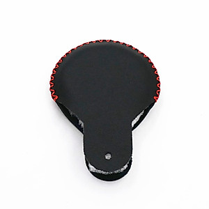 MJKEYAuto Black Leather 4 Buttons Remote Smart Key Fob Cover Case Chain for BMW Mini Cooper Clubman Countryman F54 F55 F56 F57 F60