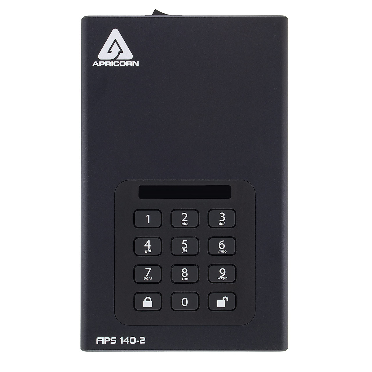 Apricorn 16TB Aegis Desktop Padlock FIPS 140-2 Validated 256-Bit Encrypted Hard Drive (ADT-3PL256F-16TB)