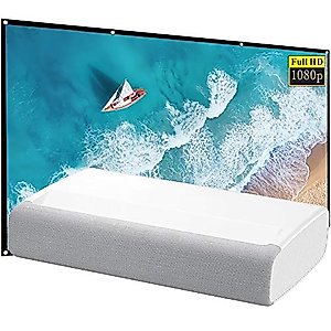 Samsung SP-LSP9TFAXZA 130 inch The Premiere 4K Smart Triple Laser Projector Bundle with 120 inch Minolta 16:9 Indoor-Outdoor Screen