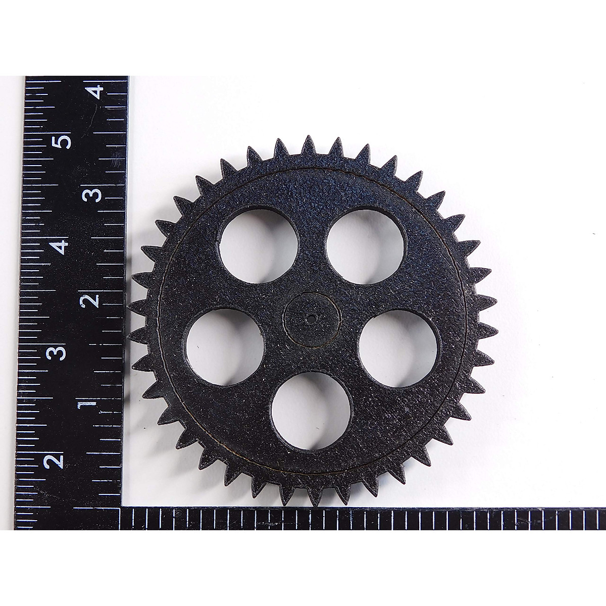 Steampunk Gears Wall Decor - Eight Gears, Two Push Rods - 10 Pieces - Free Shipping - Wood Gears