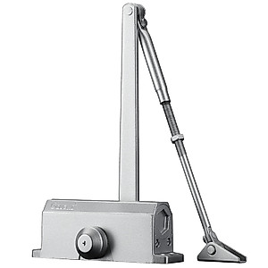 Door Closer - Adjustable Automatic and noiseless Door Closer, Suitable for Residential and Commercial Doors - Easy to Install, Screw Fittings, Instructions and Video provided.