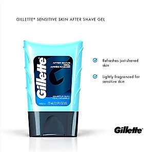 Gillette After Shave Gel Sensitive Skin - 2.5 oz