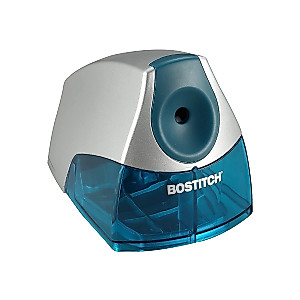 Bostitch Personal Electric Pencil Sharpener, Powerful Stall-Free Motor, High Capacity Shavings Tray, Blue (EPS4-BLUE)