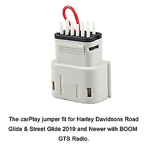GWNOWZZET for Apple CarPlay Jumper for Harley Davidson 2019 and up GTS Radio