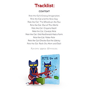 Tonies Pete The Cat: Rock On! Audio Play Character