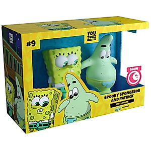 Youtooz Spooky Spongebob and Patrick 4" Inch Vinyl Figure, Collectible Spooky Spongebob & Patrick 2-Pack Figure by Youtooz Spongebob Squarepants Collection