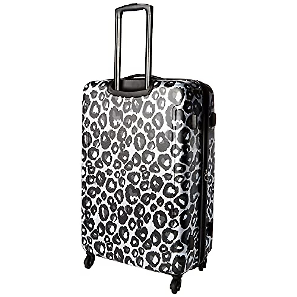 American Tourister Moonlight Hardside Expandable Luggage with Spinner Wheels, Leopard Black, 3-Piece Set (21/24/28)