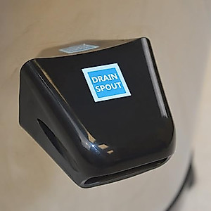 Panda 3200 RPM Portable Spin Dryer – 22lbs Capacity, Stainless Steel Drum & Outer Case, 110V – Stylish Silver Finish