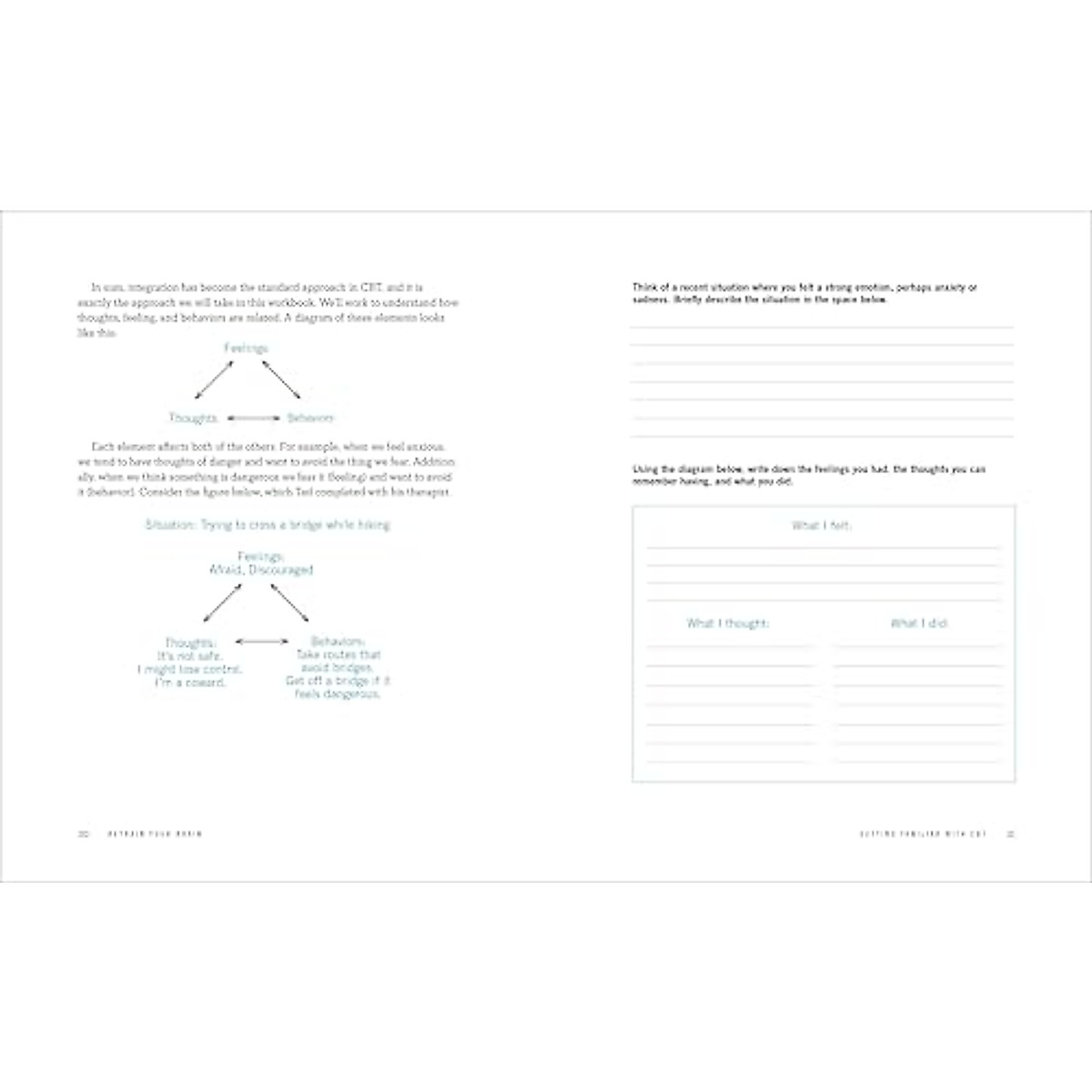 Retrain Your Brain: Cognitive Behavioral Therapy in 7 Weeks: A Workbook for Managing Depression and Anxiety (Retrain Your Brain with CBT)