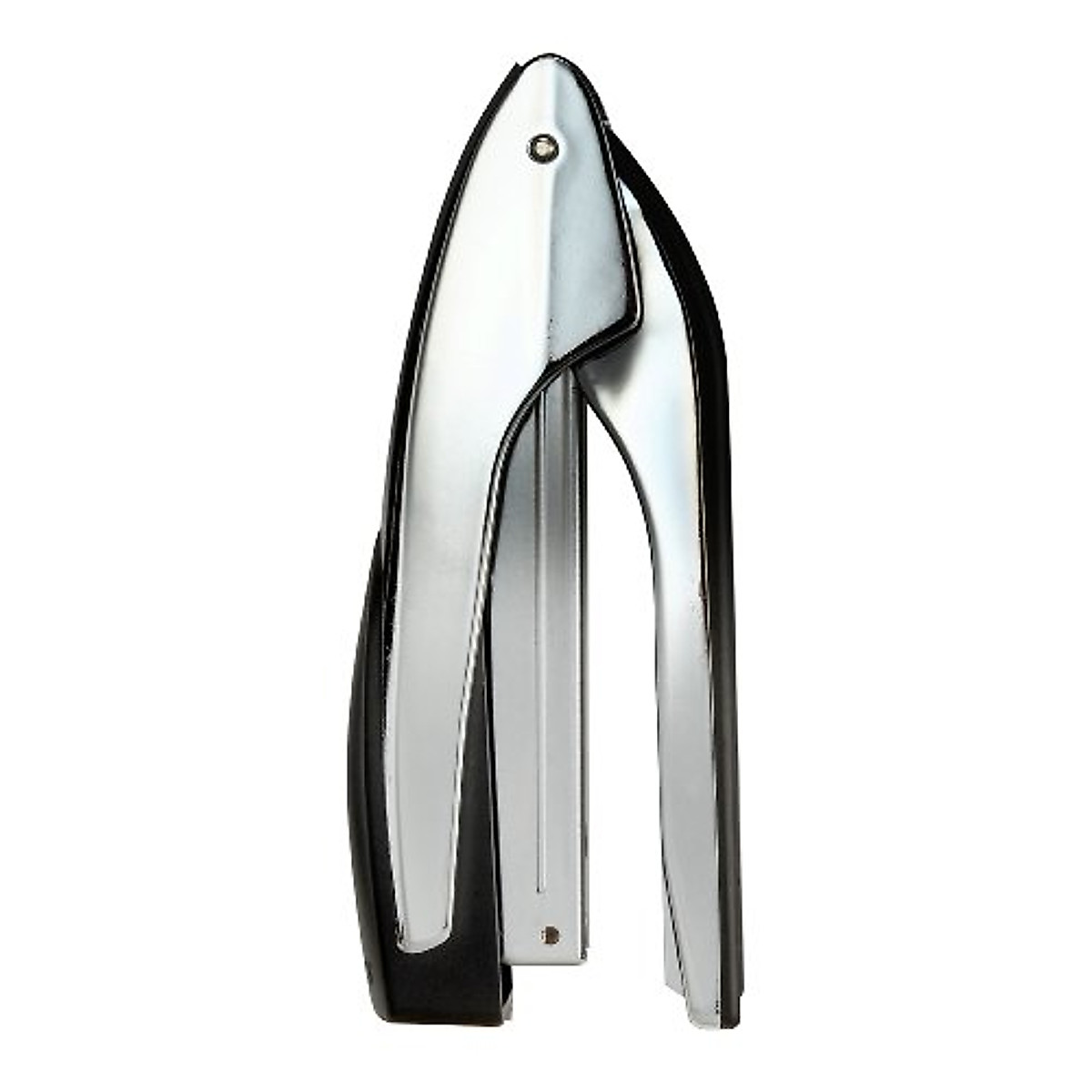 Bostitch Office Premium Executive Metal Desktop Stapler, Stand-Up Design, 20 Sheet Capacity, Staple Supply Indicator, Chrome