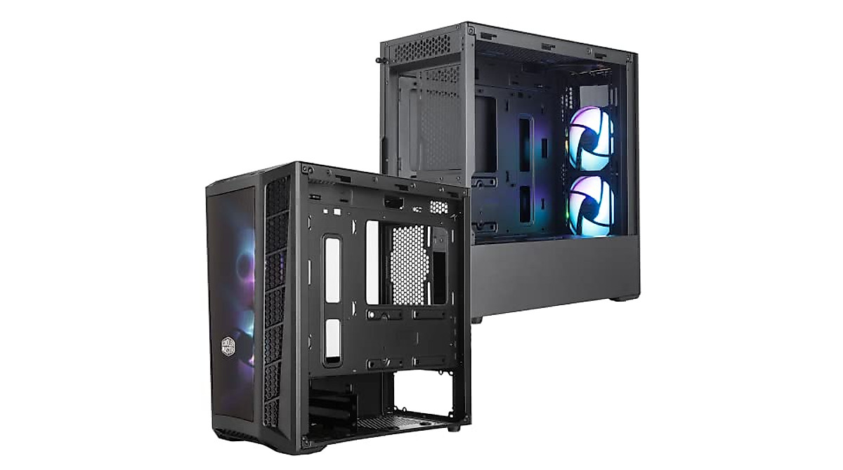Cooler Master MasterBox MB311L ARGB Airflow Micro-ATX Tower with Dual ...