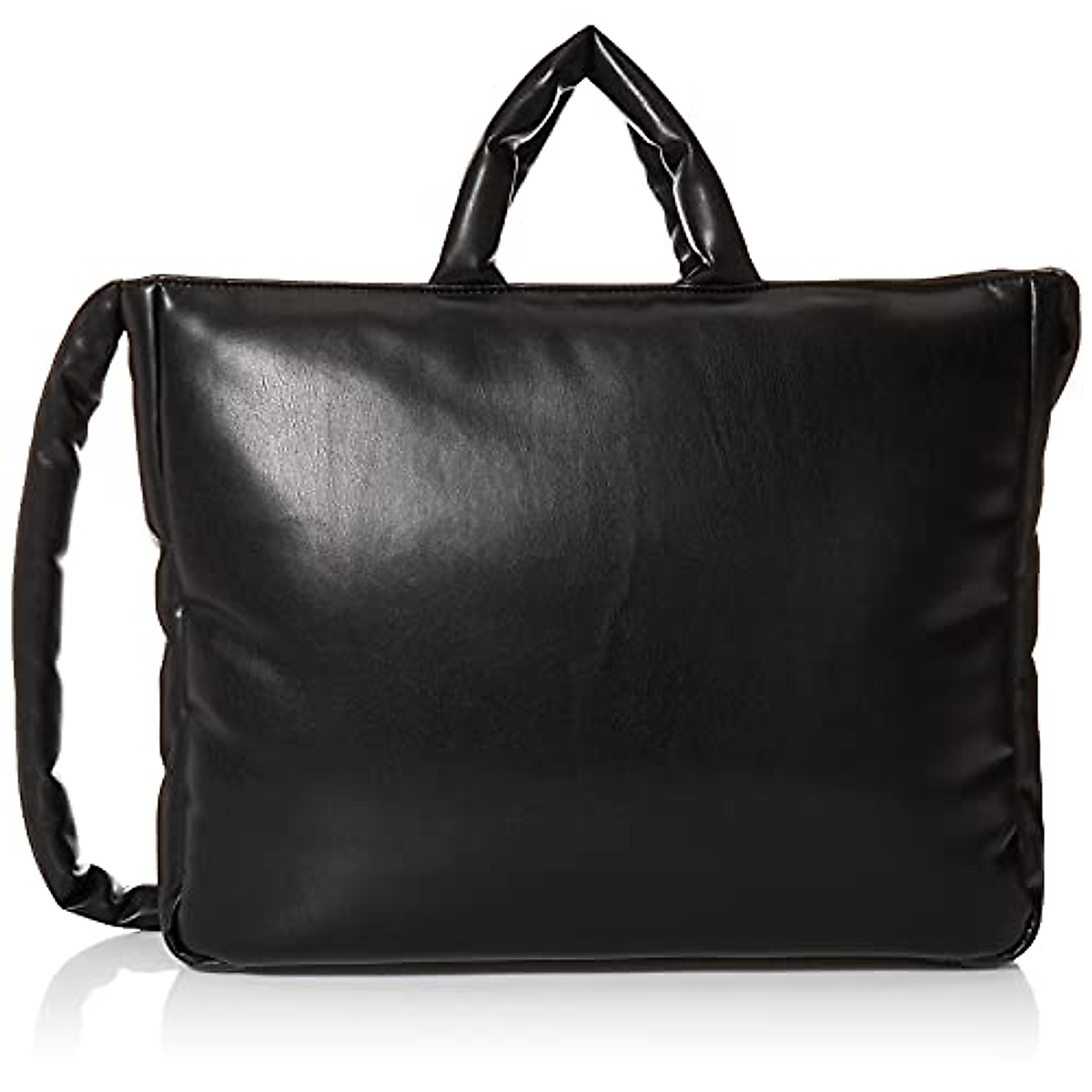 The Drop Women's Winnie Padded Messenger Tote Bag, Black, One Size