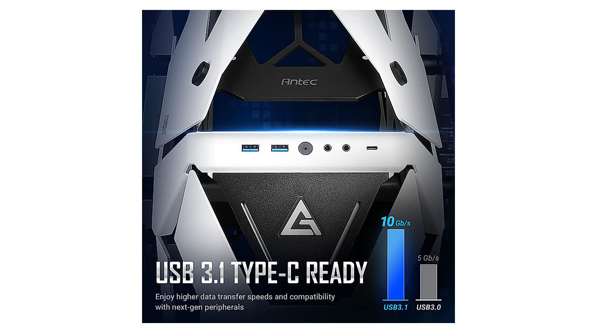 Antec Torque ATX Mid Tower Case - Award-Winning PC Design