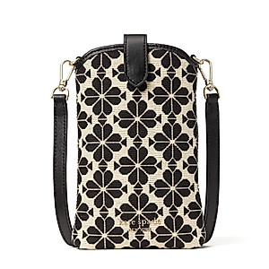 Kate Spade New York Spade Flower Jacquard North/South Crossbody Cream Multi One Size