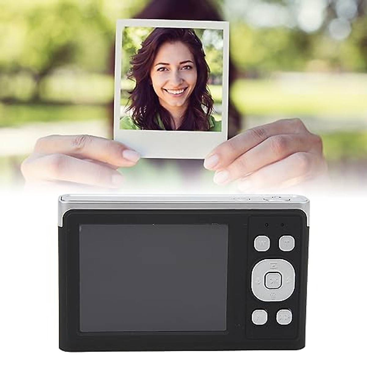 Digital Camera, IPS Digital Camera 2.88in Screen Antishaking 16X Zoom for Outdoor (Black)