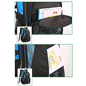 Waterproof School Bag Durable Travel Camping Backpack for Boys and Girls