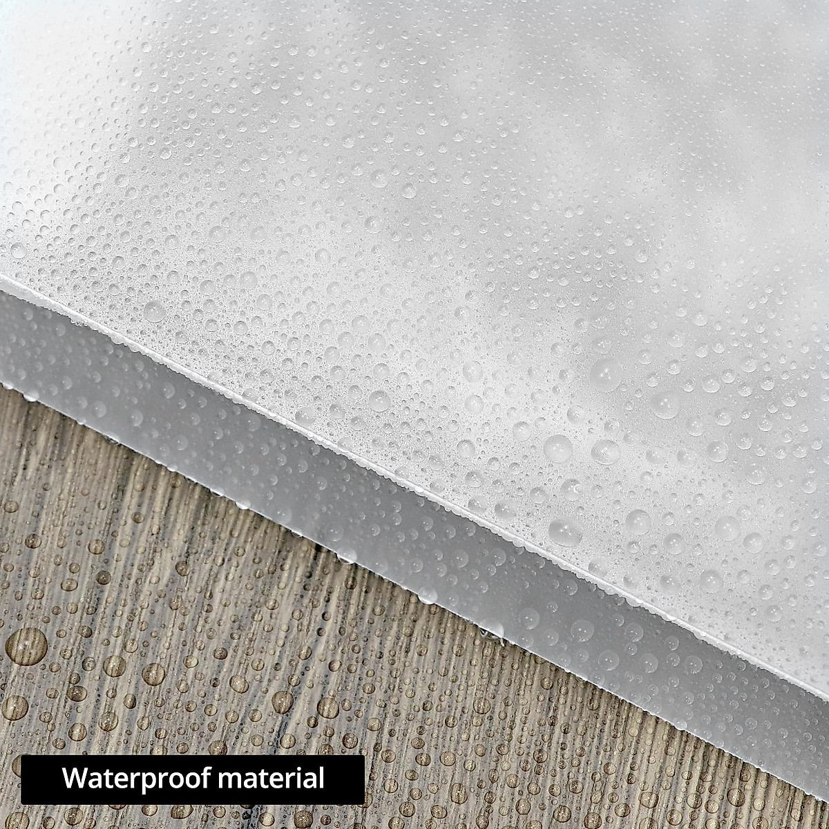 QWORK Plastic Art Portfolio with Handles, Thick Waterproof PP Material, Secure Snap Button Closure, Ideal for Artists, Designers, Photographers, 22.44 x 17.32 inch, 2 Pcs