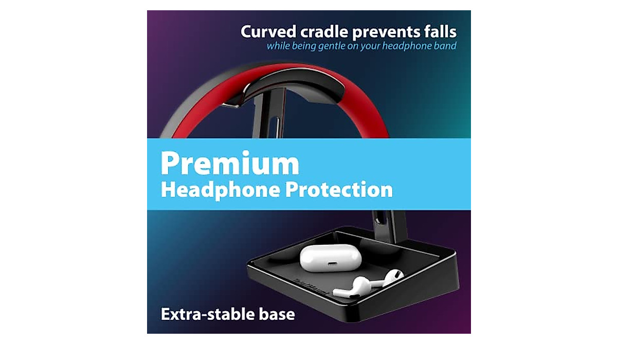 TotalMount Headphone Stand - Premium Storage & Protection