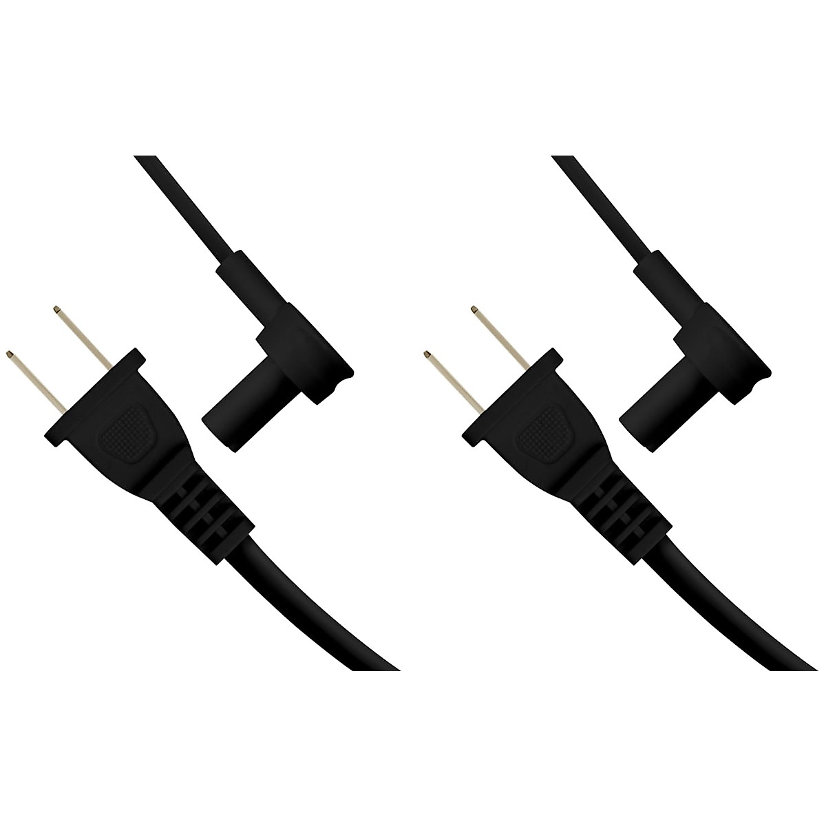 Vebner 2-Pack - Long Power Cords Compatible with Sonos Era 100 and Era 300 Speakers (12-Foot, Black)