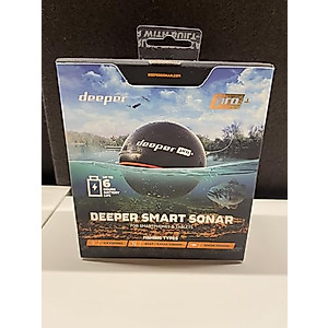 Deeper PRO+ Smart Sonar Castable and Portable WiFi Fish Finder with Gps for Kayaks and Boats on Shore Ice Fishing Fish Finder