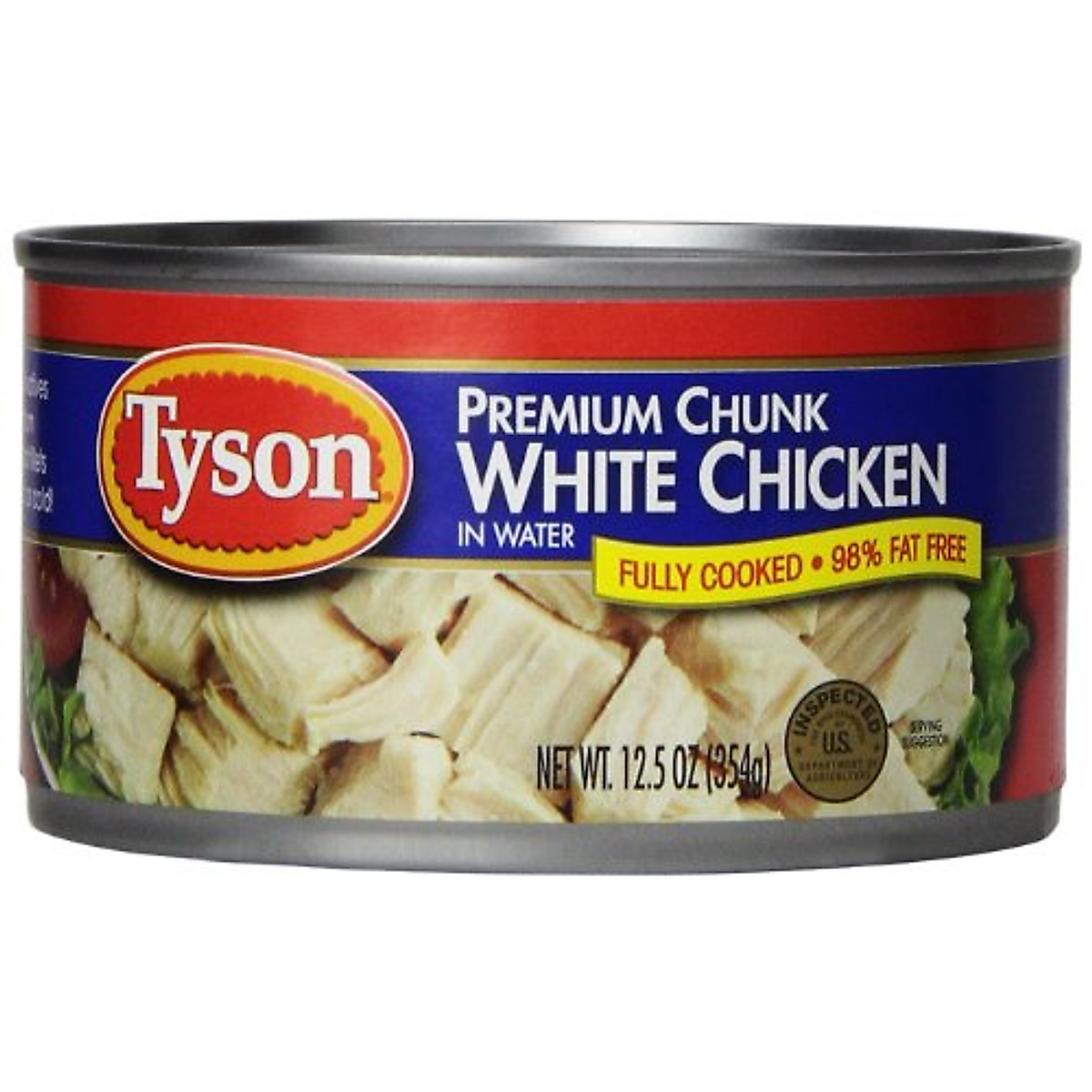 Tyson Chunk Chicken Breast, 12.5-Ounce Cans (Pack of 12)