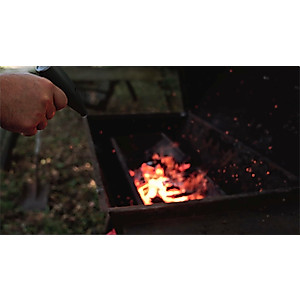 BlazeBoost Jet Air Blower - Jump Start Your Fireplace, Fire Pit,Charcoal Grill Or Campfire by Delivering A Ridiculous Amount of Oxygen to Your Fire 100,000 RPM Power with Rechargeable Battery