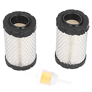 OUKENS Air Filter, Air Cleaner Cartridge, Lawn Mower Fuel Filter Set Replacement 796031 for E100 E120 E130 E140 E150 100 Series Tractor