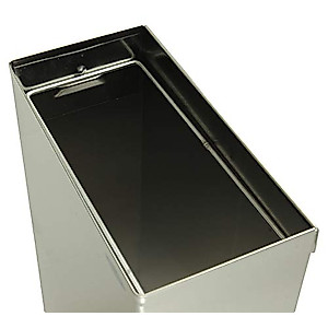 Frost 326 Waste Receptacle, Metallic