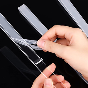 SAVITA 10 Pcs Music Stand Clips, Clear Acrylic Music Holder Clip Book Page Clip for Wind for Musician Composer Outdoor Gig Rehearsal Easy Reading