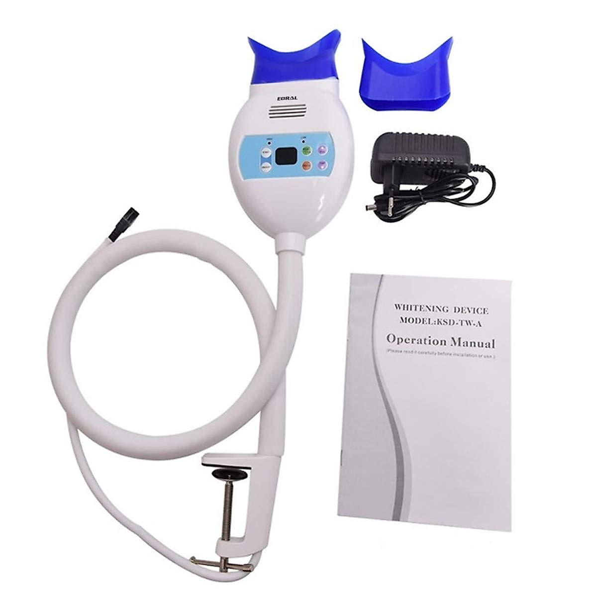 Fix on Table Bleaching Accelerator System Whitening Machine with Two Goggles