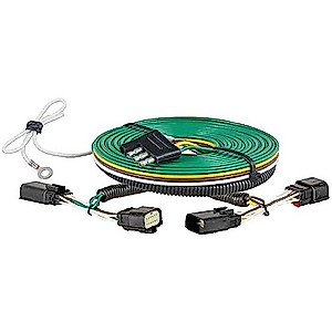 CURT 52103 Custom Towed-Vehicle RV Wiring Harness for Dinghy Towing, Fits Select Ford F-150 with LED Taillights