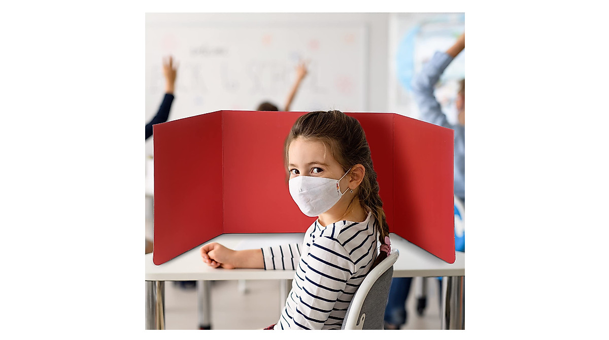 Desk Dividers for Students - Privacy Panels for Classroom & Testing