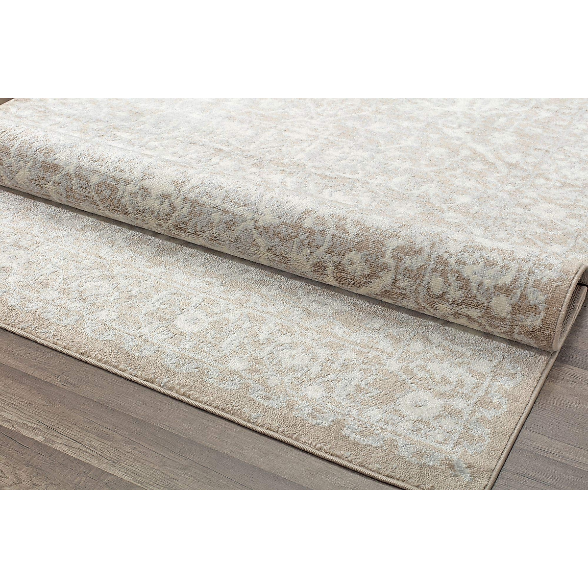 Rugs America LX20A Vanilla Vintage Transitional Area Rug 9' x 12'