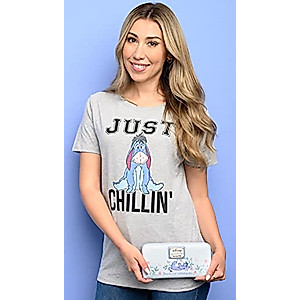 Loungefly Disney Eeyore Faux Leather Wallet Zip Around Clutch
