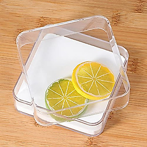 POPETPOP Display Case- Transparent Display Box with EVA Foam Board, Storage Box for Specimen Display & Collectibles