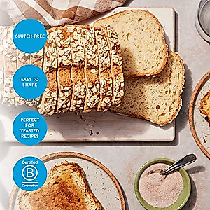 King Arthur Bread Flour, Gluten Free, 1:1 Flour Replacement great for yeasted recipes, 2lbs