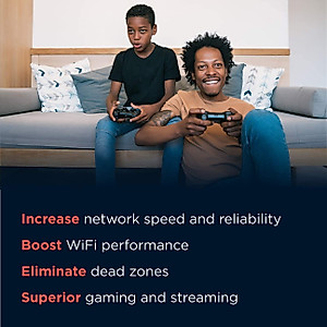 Motorola MoCA 2.5 Adapter – 2 Pack | True 2.5 Gbps Throughput | Ethernet Port for Ethernet Over Coax | Ideal Backbone for Reliable High Speed Home Internet