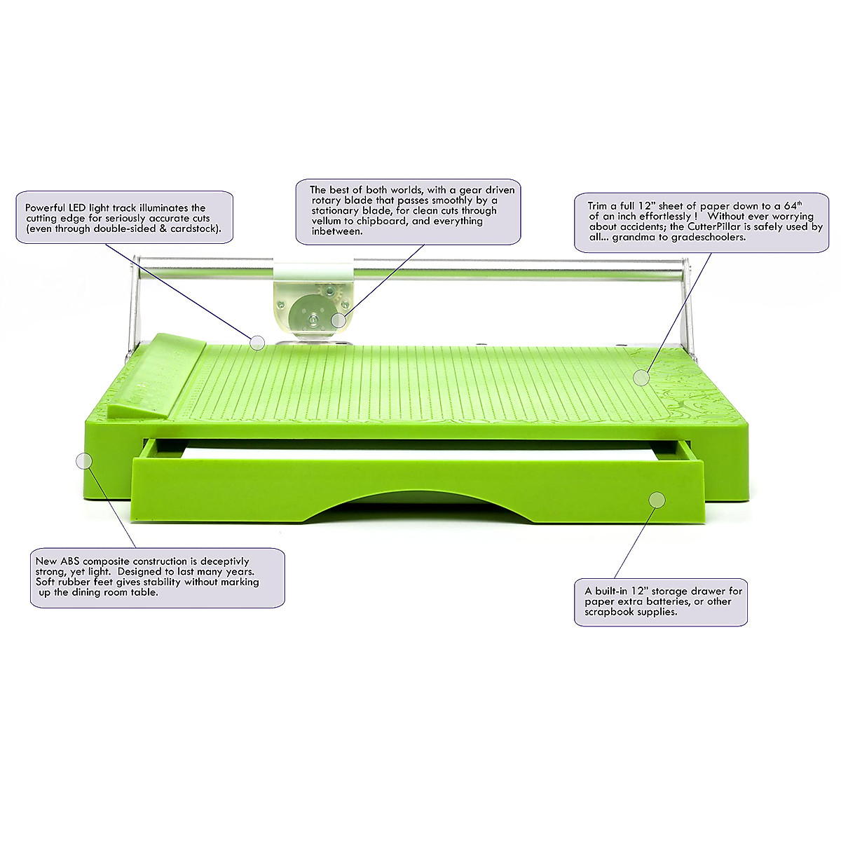 CutterPillar Pro ABS Paper Trimmer