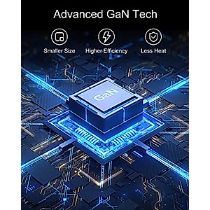 Nekteck 100W USB C Charger [GaN Tech & USB-IF Certified], PD 3.0 Adapter with Foldable Plug, Fast Wall Charger Compatible with MacBook Air/Pro, iPad Air/Pro, iPhone and More (Support MagSafe 3).